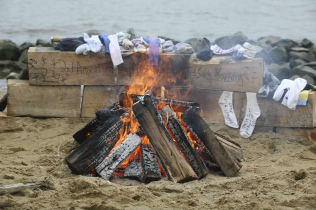 Why We Burn Socks at Annapolis Maritime Museum
